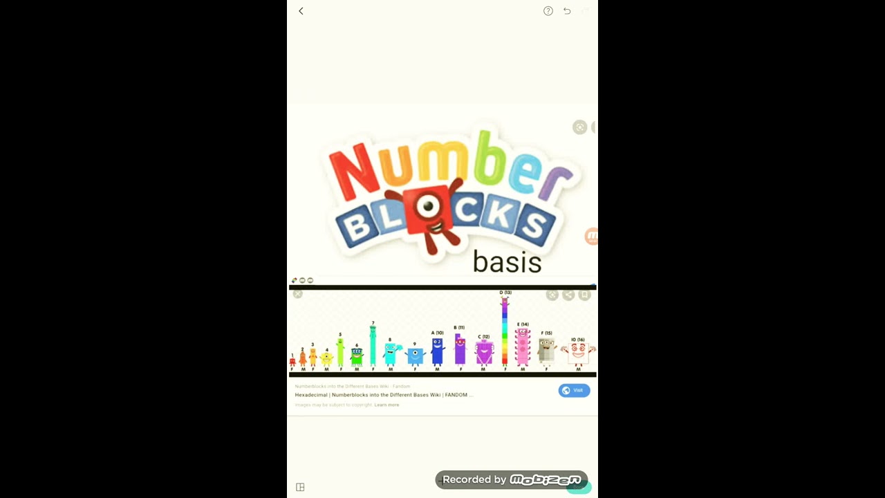 Numberblock base 16 - YouTube