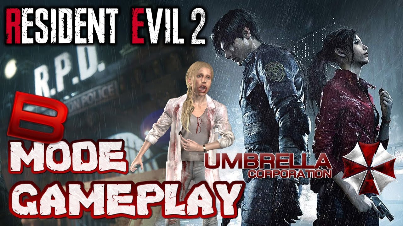 RESIDENT EVIL 2 REMAKE / B**** Mode Gameplay / PART 5 / Resident Evil 2 ...