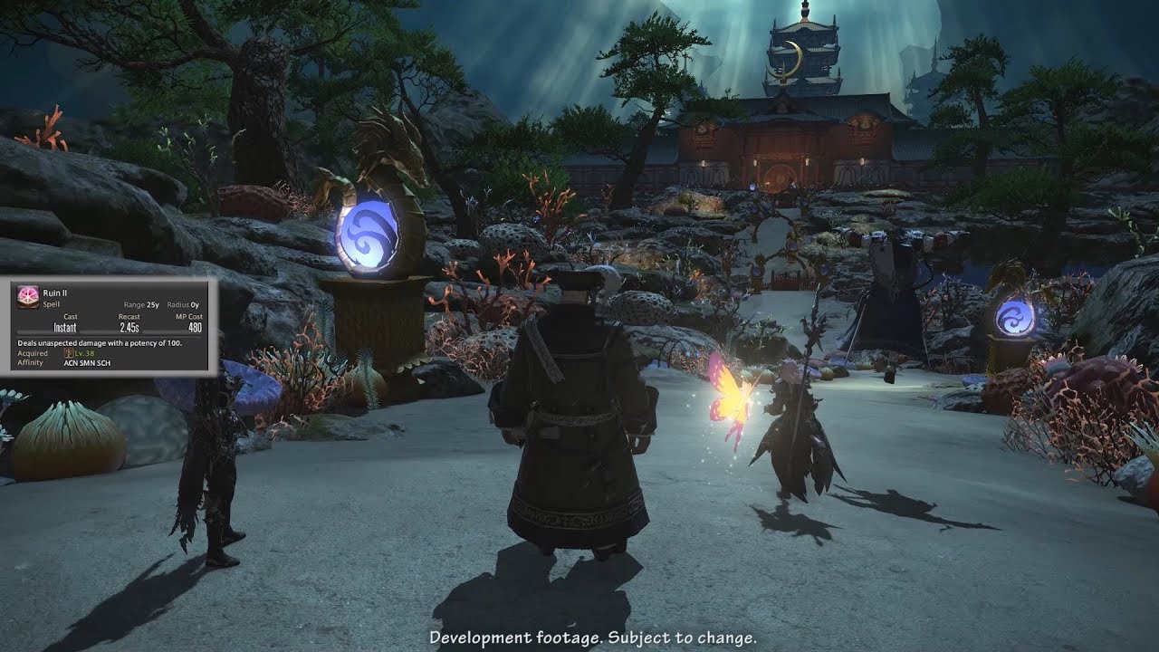 Stormblood hands-on preview: Healer jobs (SCH, WHM, AST) - YouTube