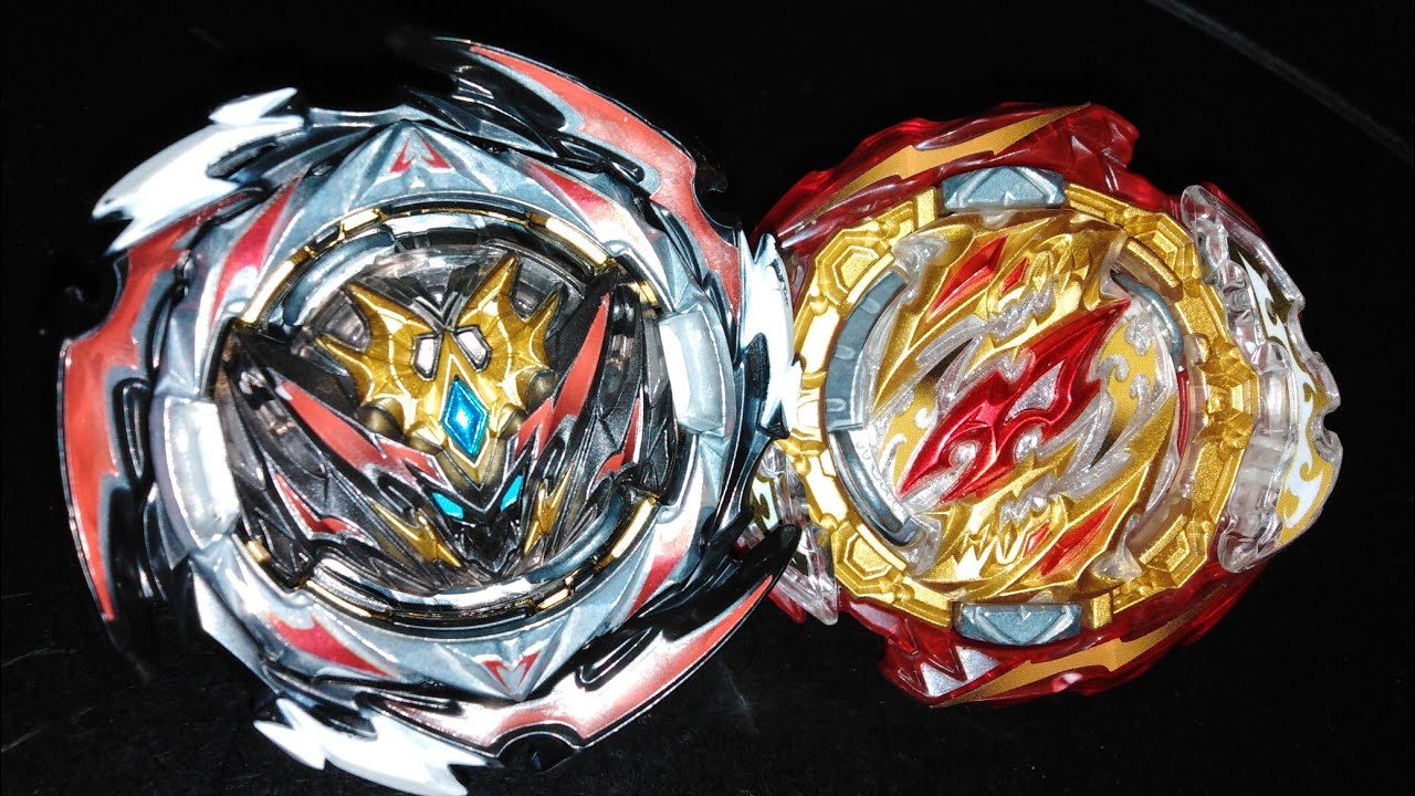 Beyblade burst DB Dynamite Belial vs Cyclone Ragnaruk full - YouTube