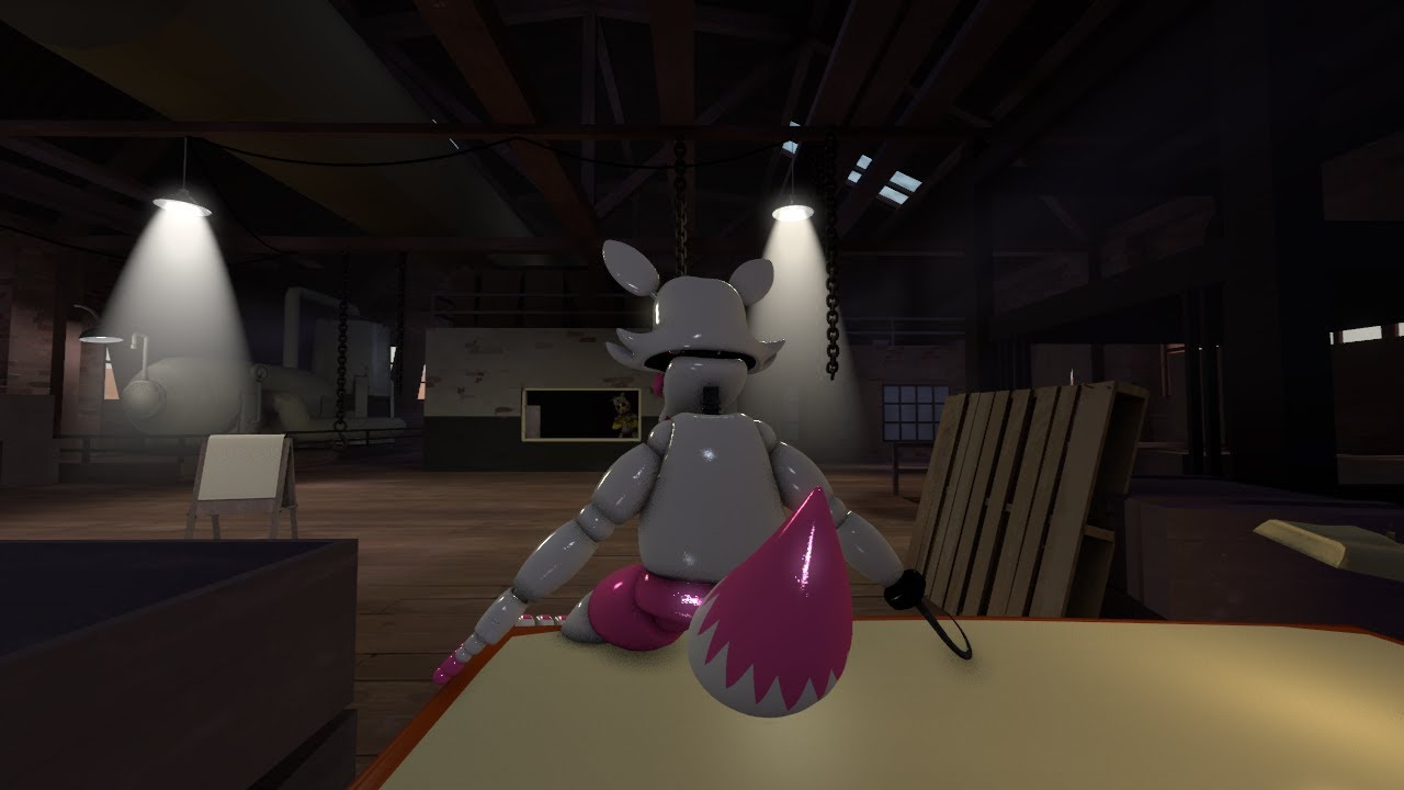 [fnaf/sfm] mangle nurse problem - YouTube