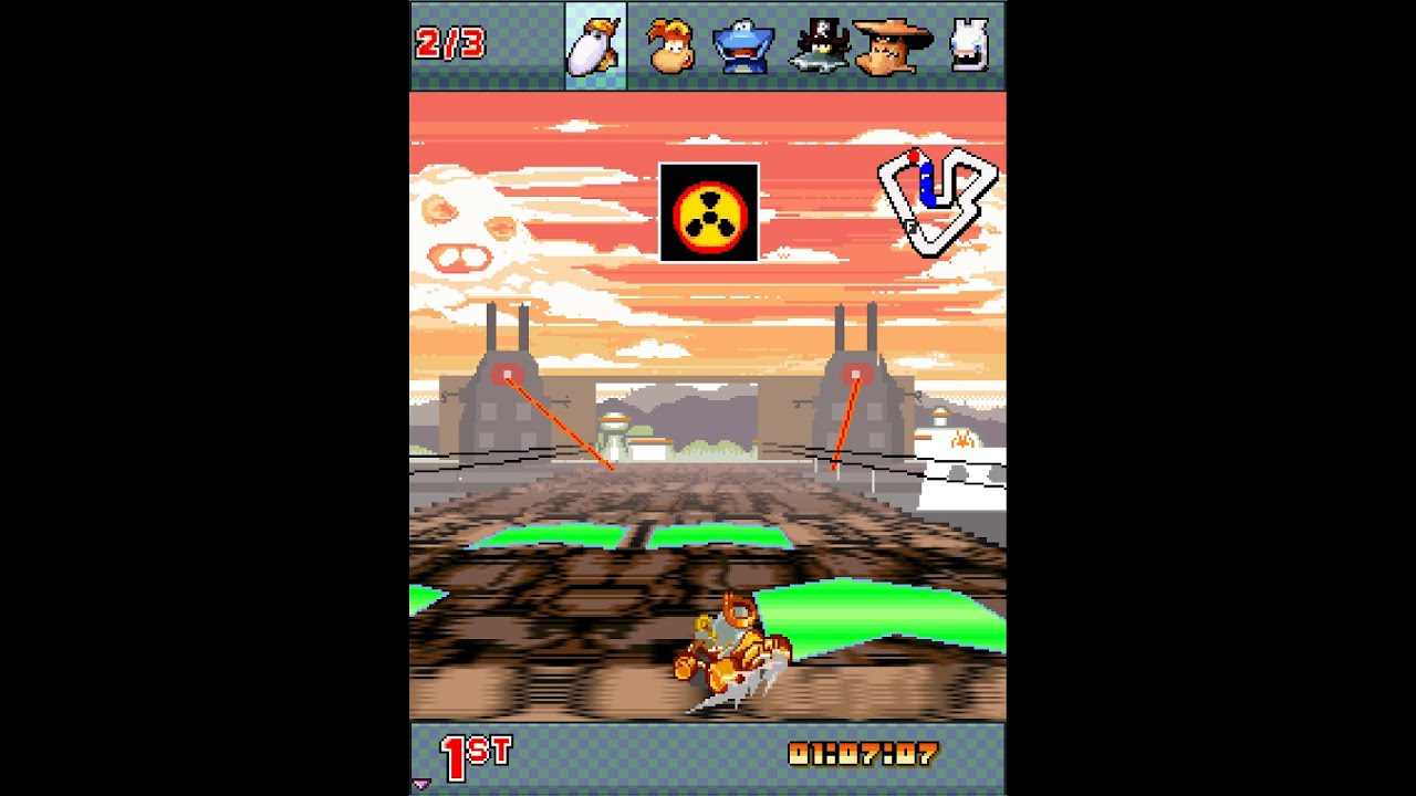 Rayman Kart (Java ME) - Playthrough - YouTube