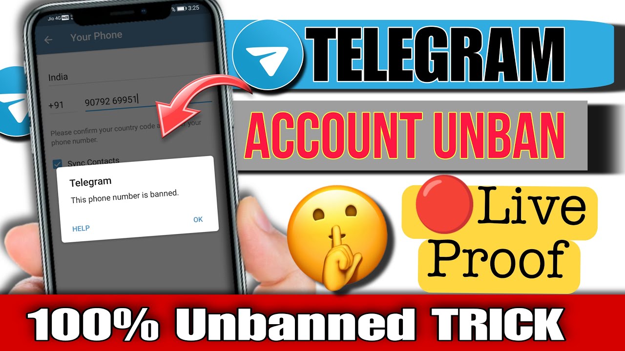 How to unban telegram account | This phone number is banned - YouTube