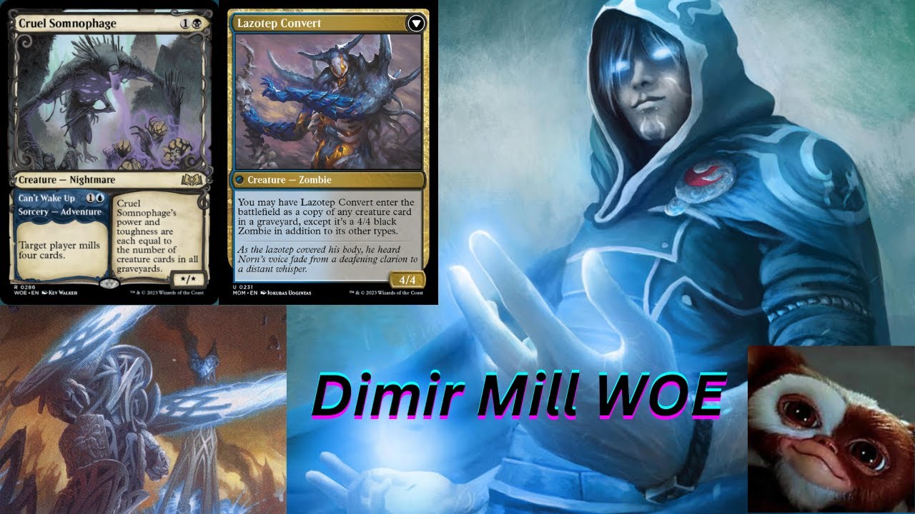MTG Arena Standard Deck: Dimir Mill WOE - YouTube