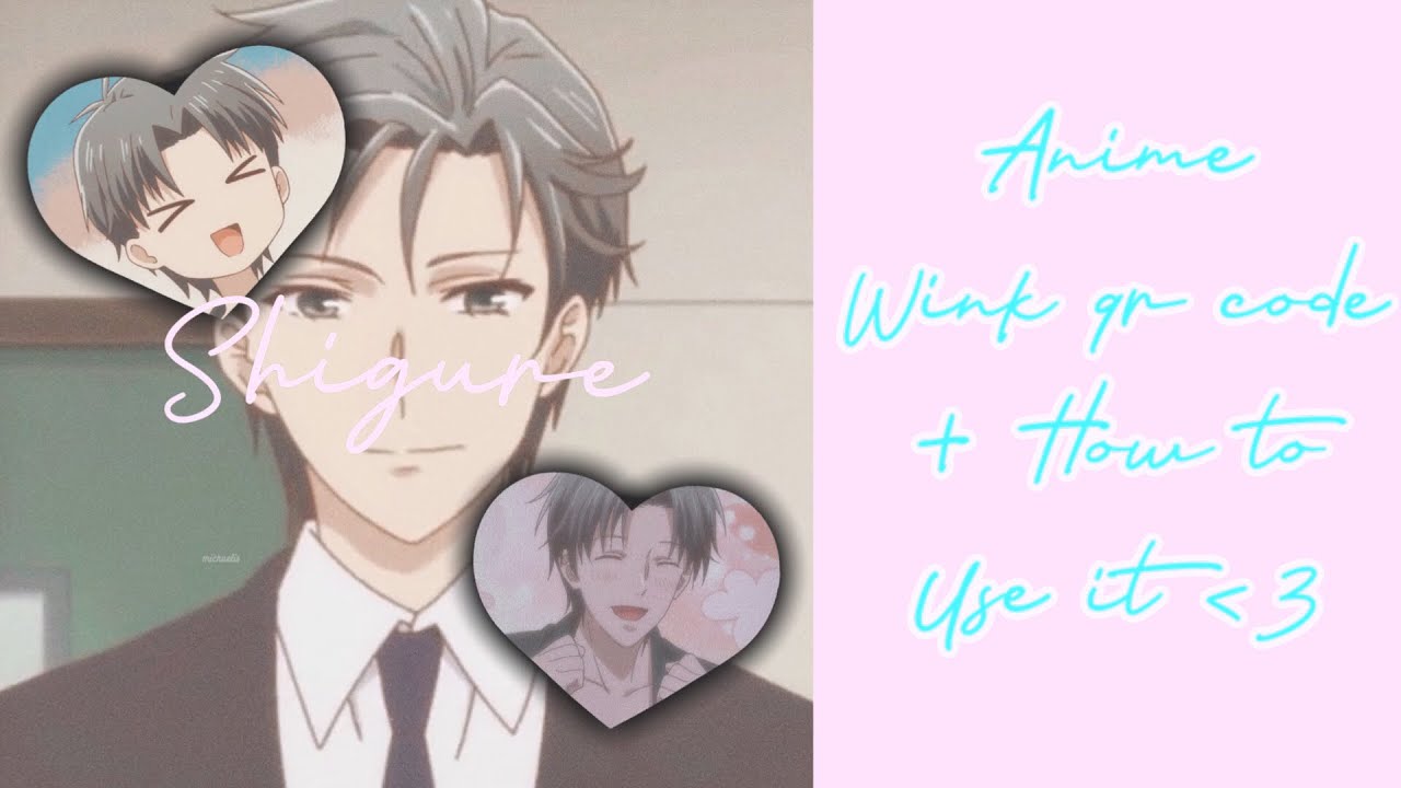 Anime Wink QR code + How to use it (Paid) - YouTube
