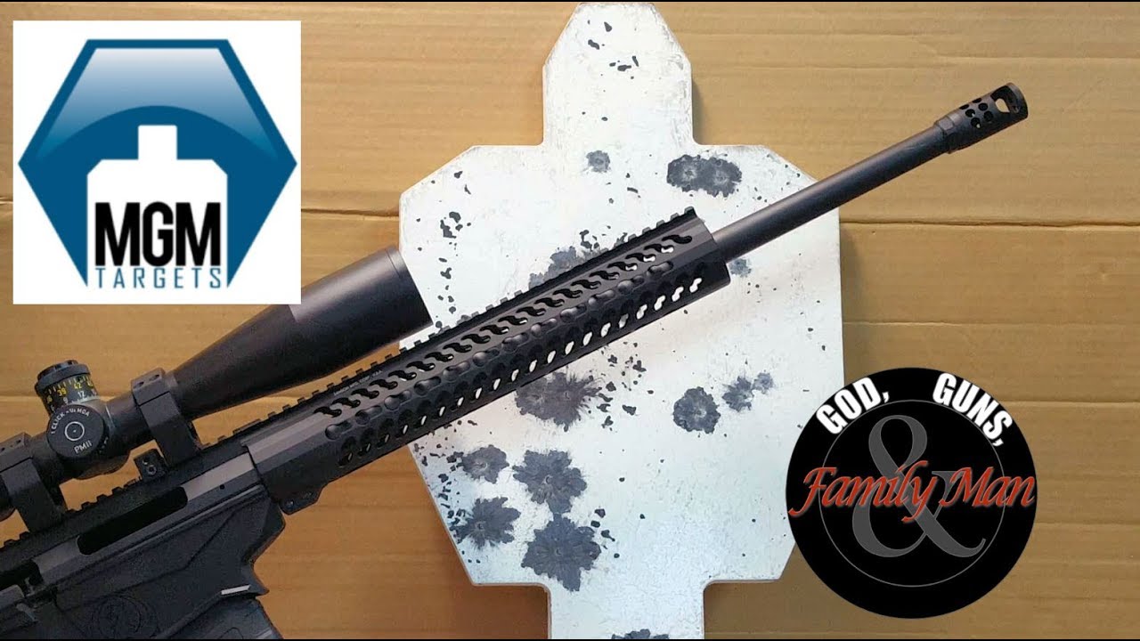 MGM Steel: Having fun with the RUGER PRECISION RIFLE - YouTube