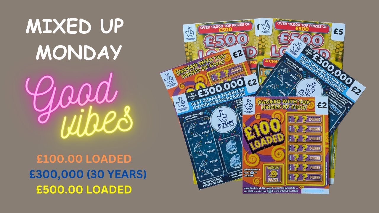Mixed Up Monday Scratch Card Time! - YouTube