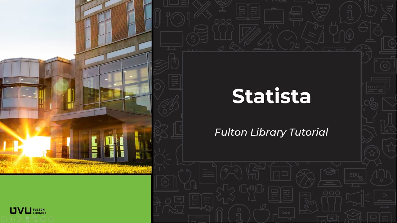 Statista Tutorial - YouTube