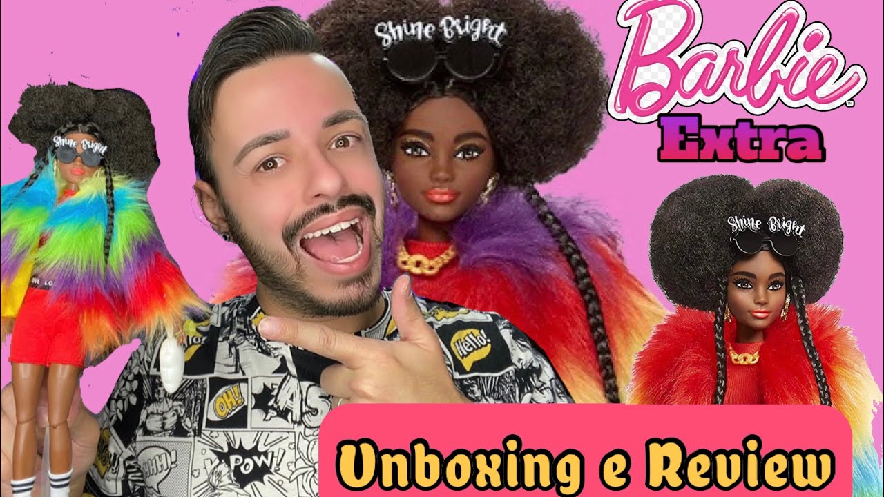Barbie Extra #1 - Unboxing e Review PT BR - YouTube