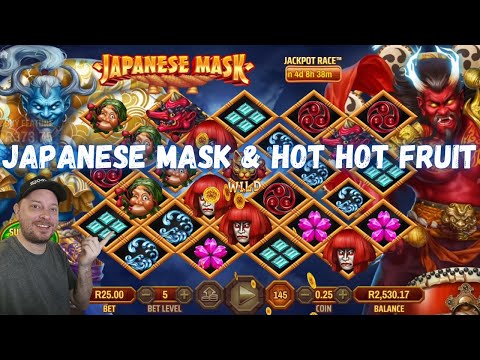 CHECKING OUT JAPANESE MASK (PLUS HOT HOT FRUIT)
