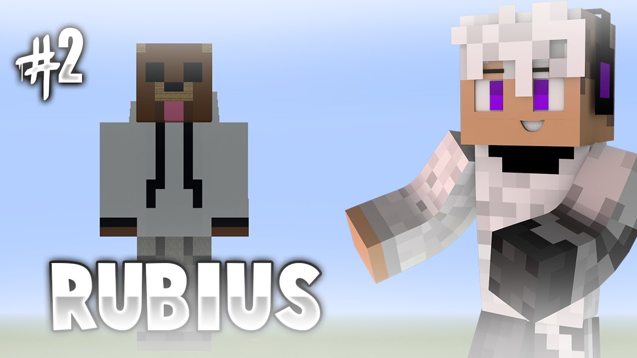 😱 COMO HACER LA SKIN DE RUBIUS EN MINECRAFT!!! [STATUAS #2] - YouTube