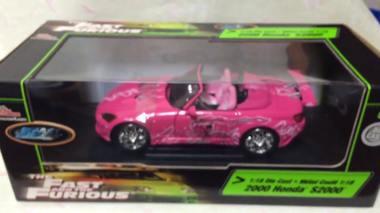 Diecast 1/18 2 Fast And Furious Suki's car by ERTL - YouTube