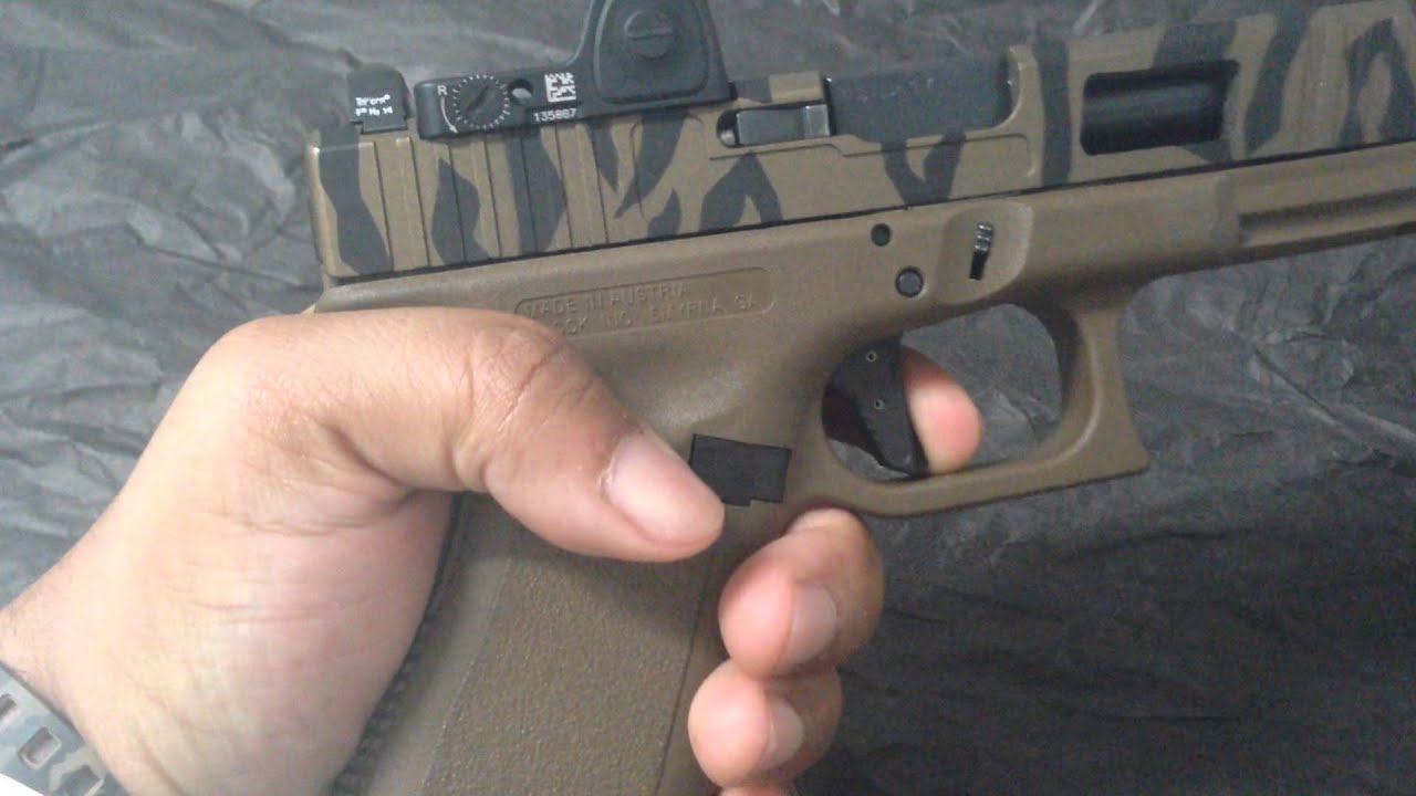 Custom glock with trijicon rmr - YouTube