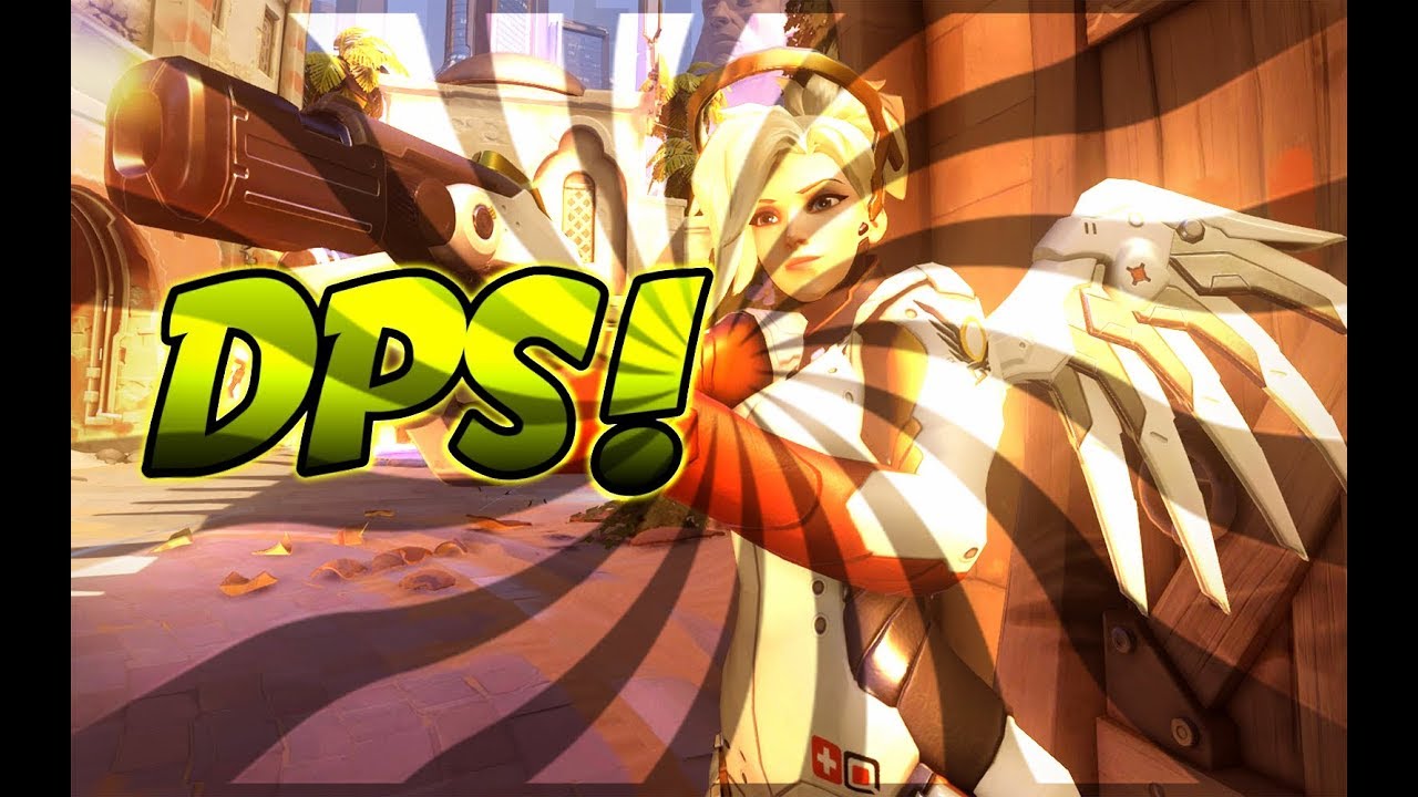 Usando A Mercy Como DPS - YouTube