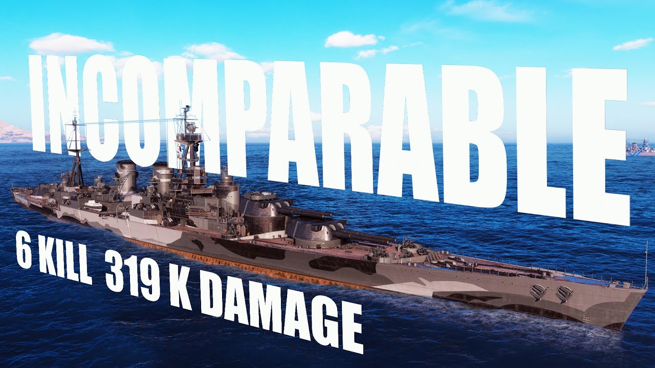Incomparable Rise From The North 6 Kills 319 K Damage World of Warships ...