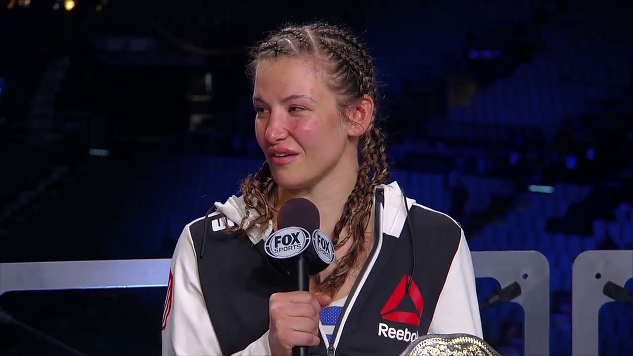 Miesha Tate had extra motivation to win the belt - UFC 196 - YouTube