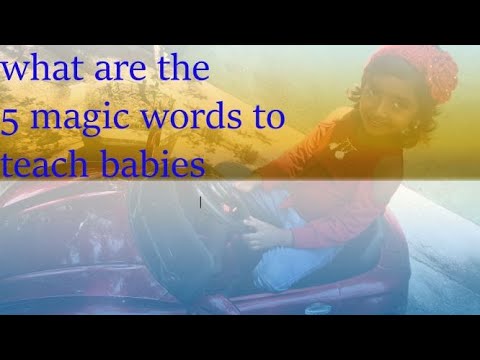 5 Magic Words | Magic words for kids - YouTube