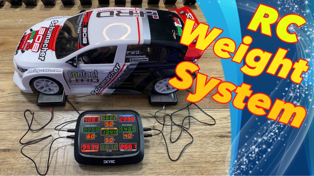 Reviewing the SkyRC Corner Weight Scale System. Balance Your RC Track ...