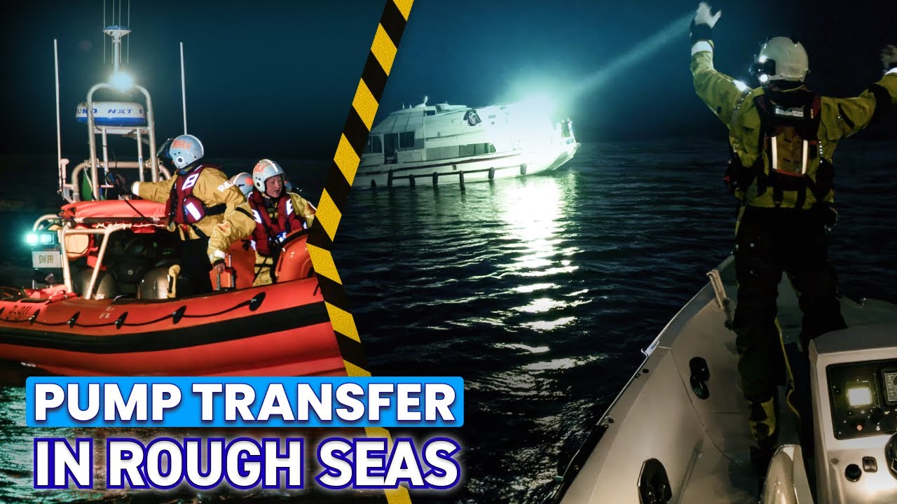 Sinking Schooner HMS Pickle Salvage Pump Rescue | Saving Lives at Sea ...