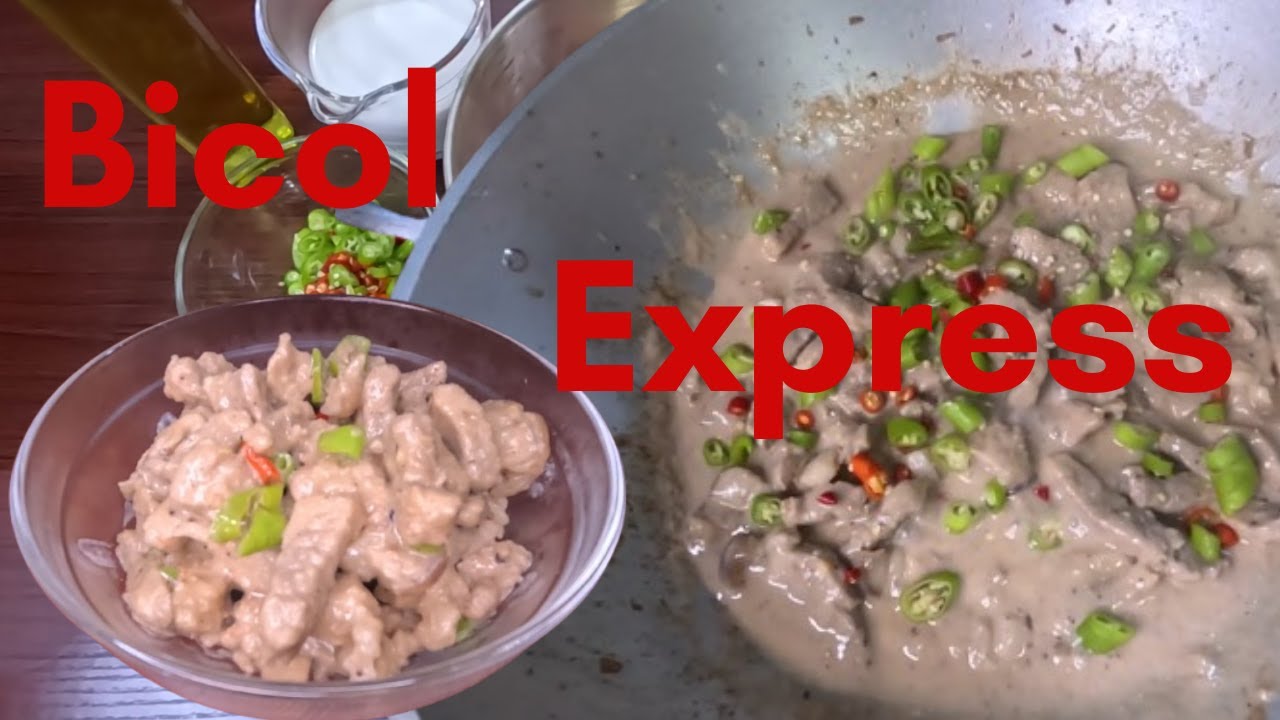 Delicious Bicol Express🍲🥩🌶️🌶️🌶️ - YouTube