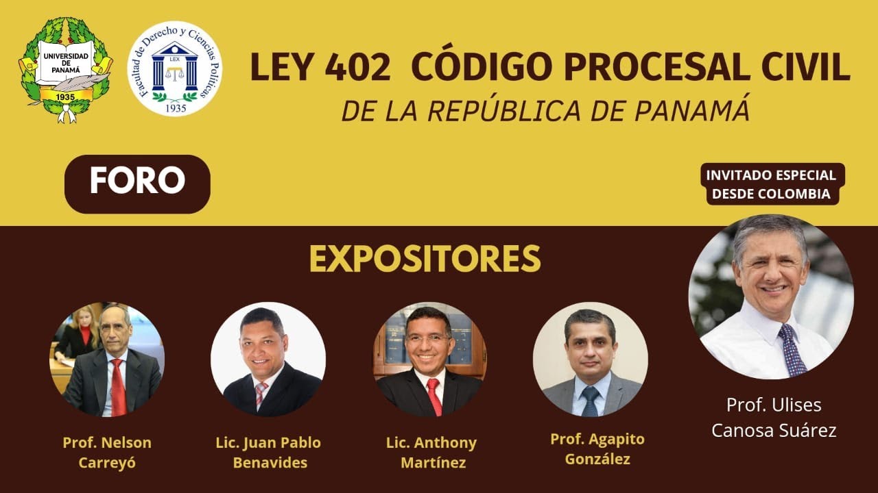 LEY 402 DE 09 DE OCTUBRE DE 2023/ CÓDIGO PROCESAL CIVIL - YouTube