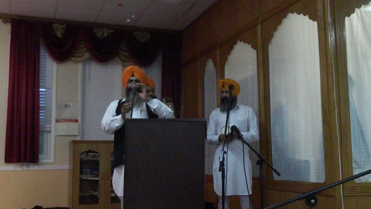 Bhai Harbans Singh Ji Bilga Dhadi Jatha @ Sikh Center Houston - YouTube