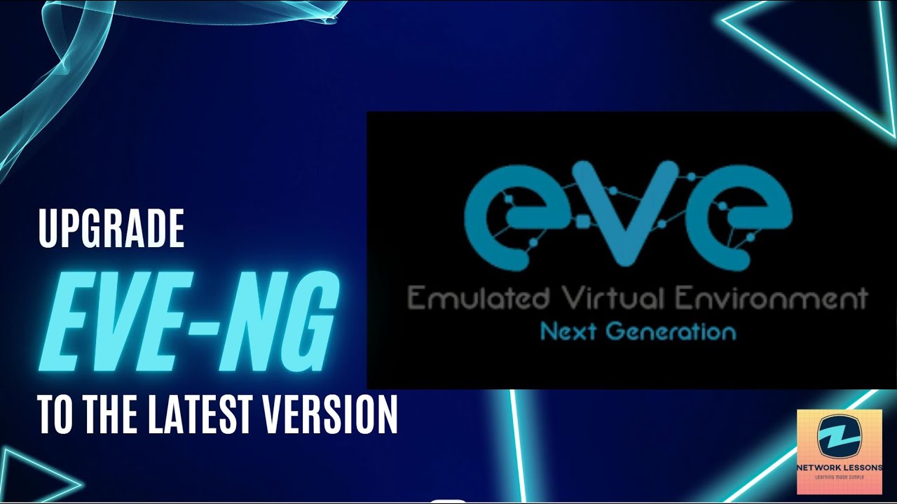 Upgrade Eve-ng to the latest version #networking - YouTube