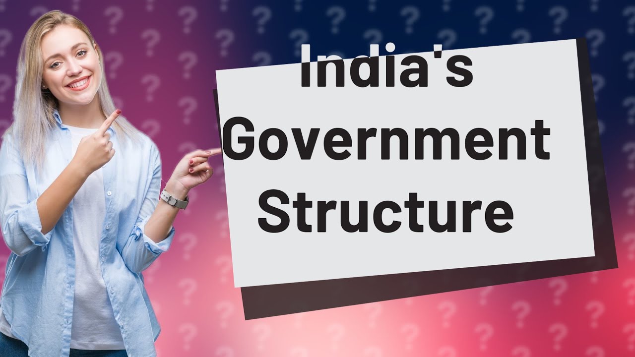 How Does the Indian Government Structure its Legislature, Executive ...
