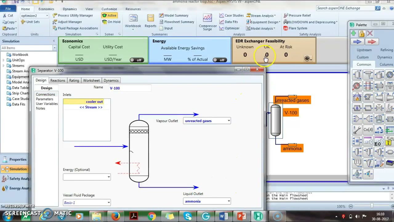 Recycle Loop in Aspen.HYSYS - YouTube