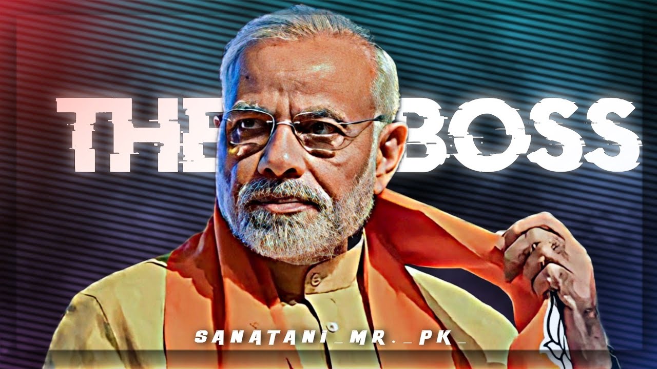 Modi ji in USA || Attitude Status || Modi ji Status #status #edit #modi ...