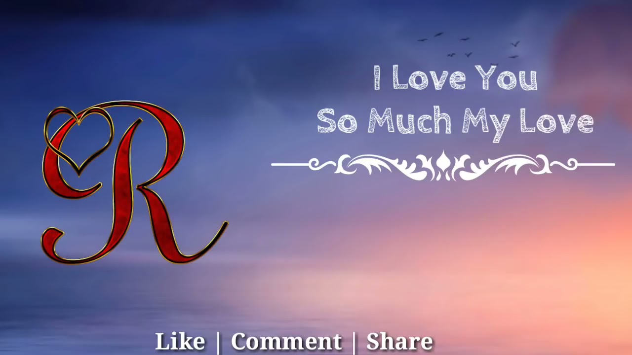 R Name Love YouTube r-name-love-youtube