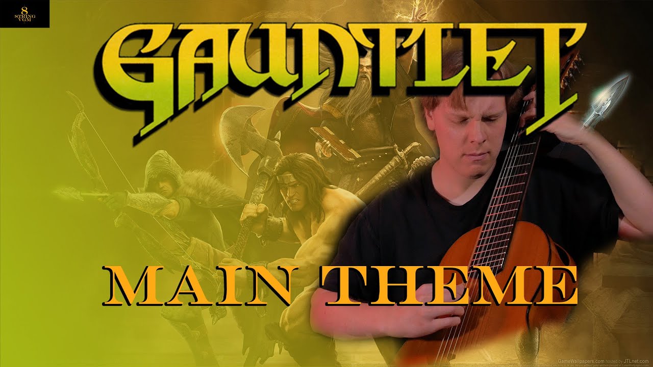 Gauntlet [NES] Main Theme | 8-String Classical Guitar Cover w/TABs ...