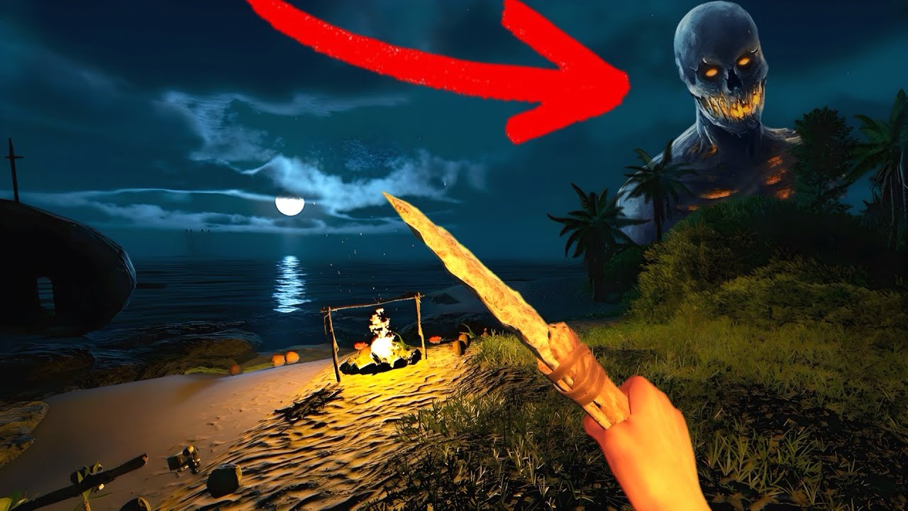 Stranded Deep but it's a horror game... - YouTube