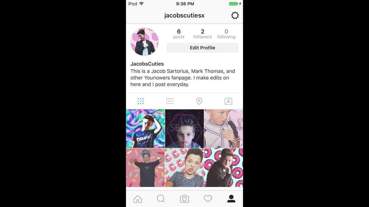 My Instagram and Twitter Fanpage - YouTube
