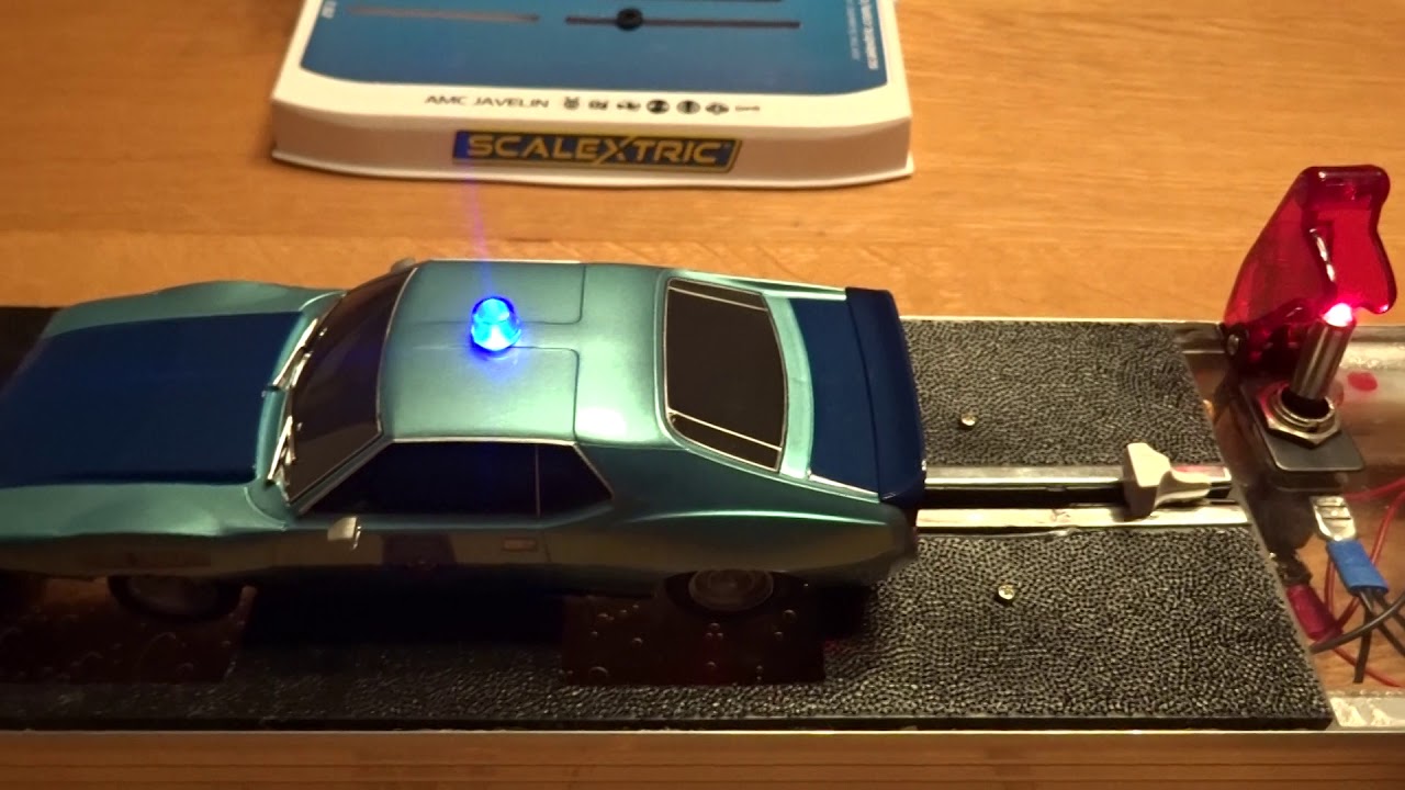 AMC Javelin - Alabama State Trooper Police Car (1:32) - Slot Car Test ...