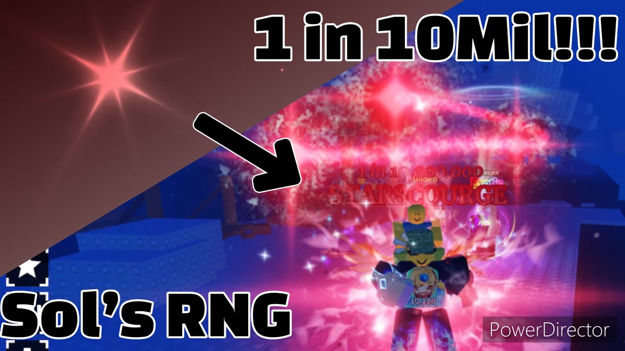 I found Starscourge(1 in 10Mil) in Sol’s RNG!?!? That impossble!! - YouTube