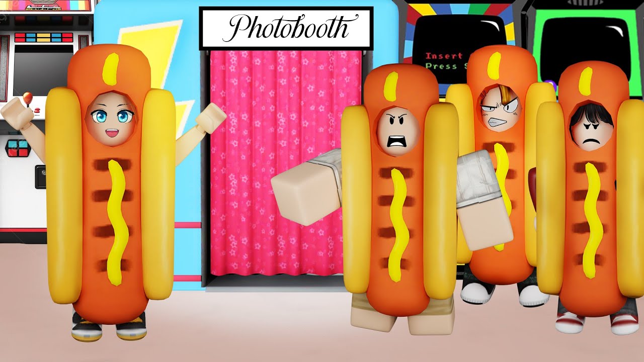 AYAW NILA AKONG KASAMA SA PHOTOBOOTH | ROBLOX K-Booth Take photos with ...