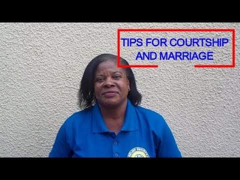 TIPS FOR COURTSHIP AND MARRIAGE - YouTube