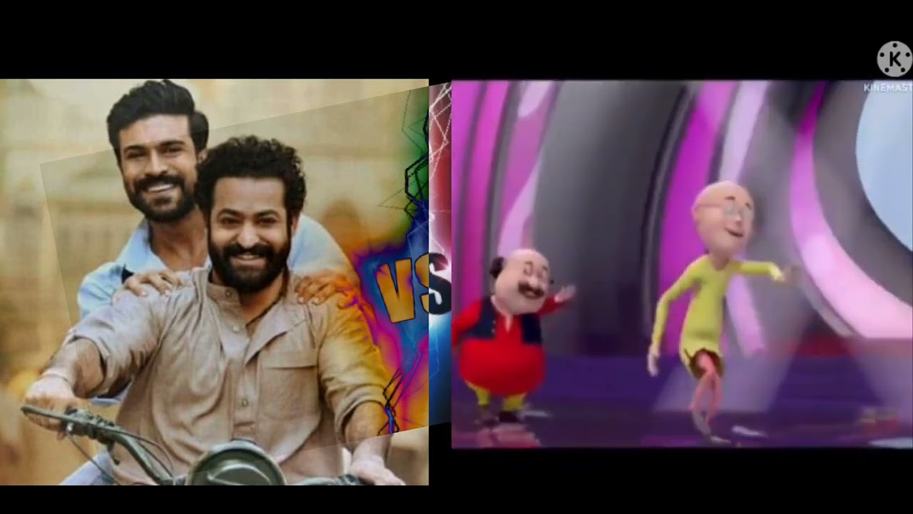 MOTU PALTU NACHO NACHO 🤣||RRR movie song Nacho nacho 😂 - YouTube