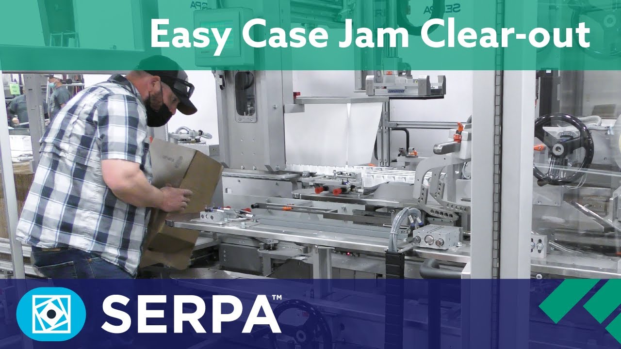 Easy Case Jam Clearout P250 Top Load Case Packer - YouTube