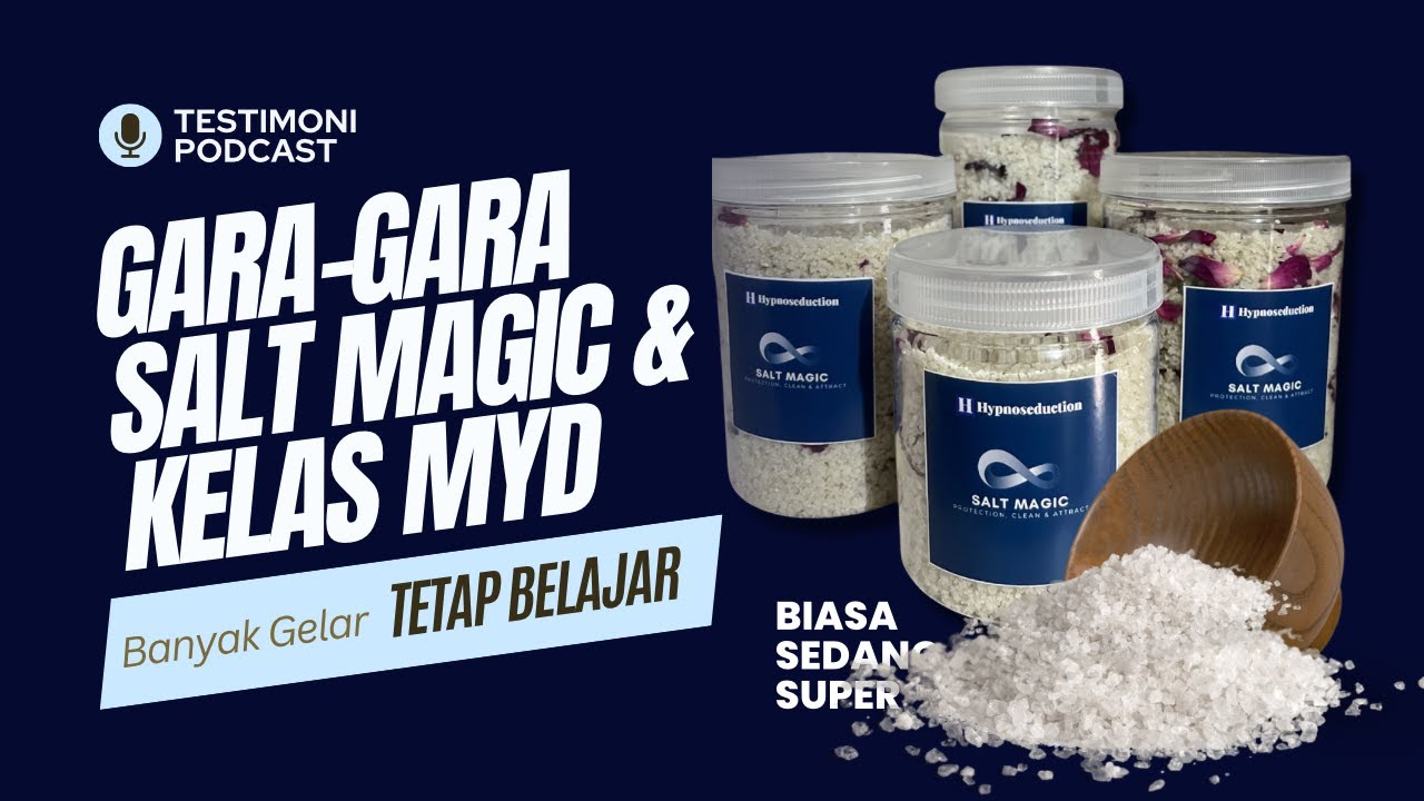 Gara-gara Salt Magic & E-course MYD | Hidup Jadi Lebih Mudah Dan Ajaib ...