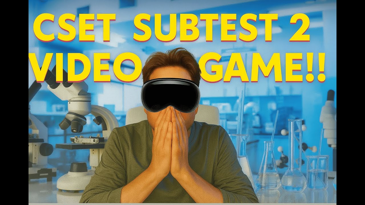 CSET Multiple Subjects Subtest 2 Vocabulary VIDEO GAME!! - YouTube