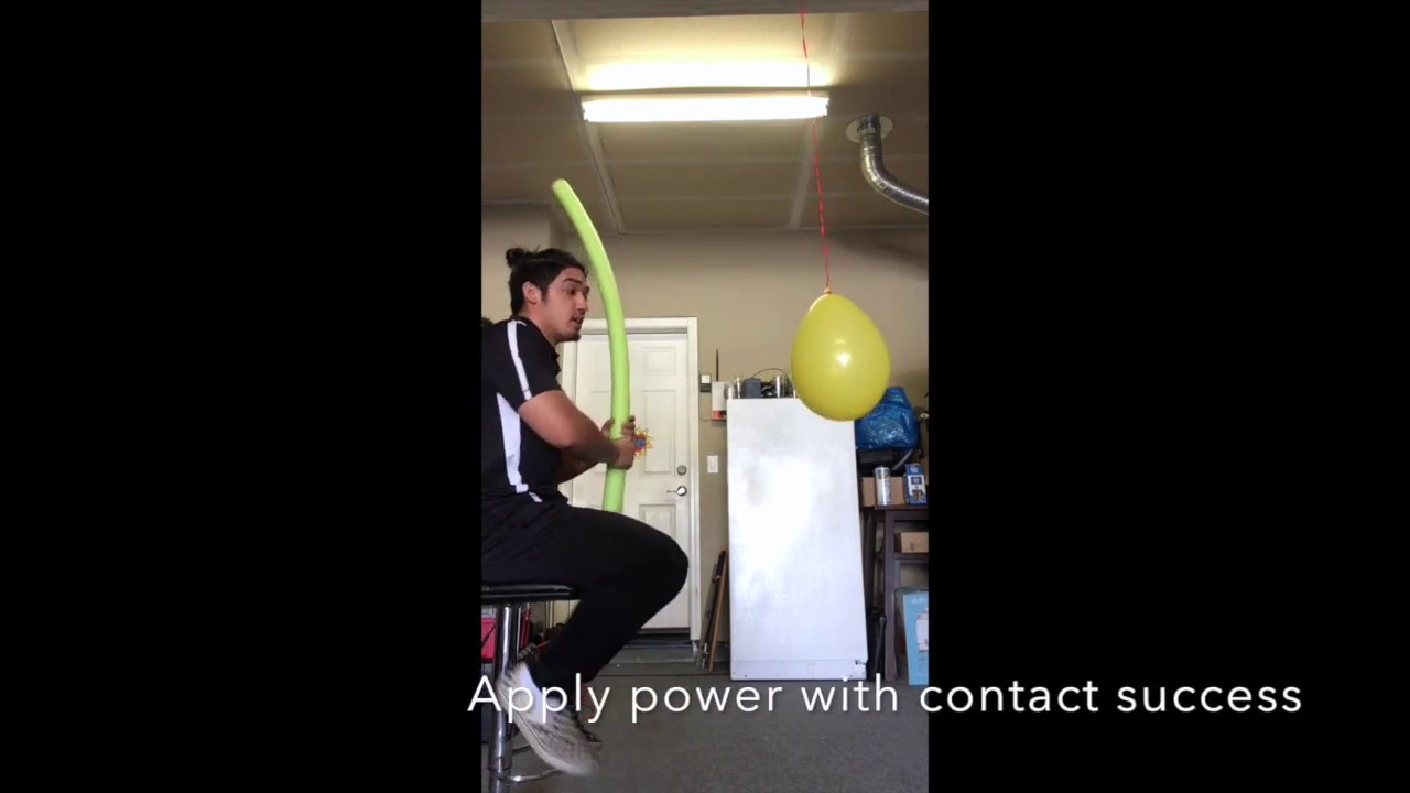 Practice Object Control Skills - Striking at Home - YouTube