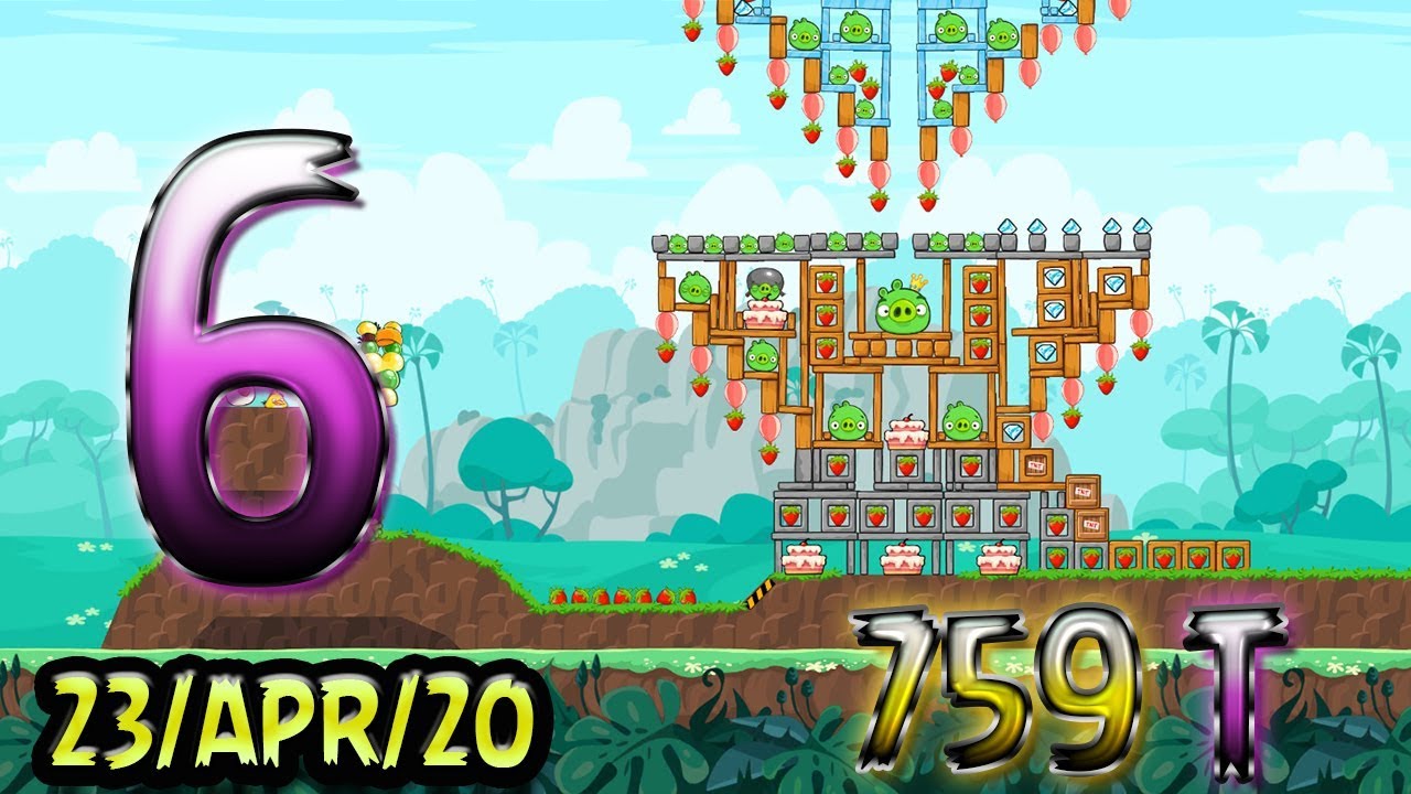 Angry Birds Friends Level 6 Tournament 759 Highscore POWER-UP ...