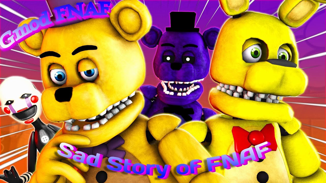 The Sad Story of FNAF! [Part 1] ~ Gmod FNAF - YouTube