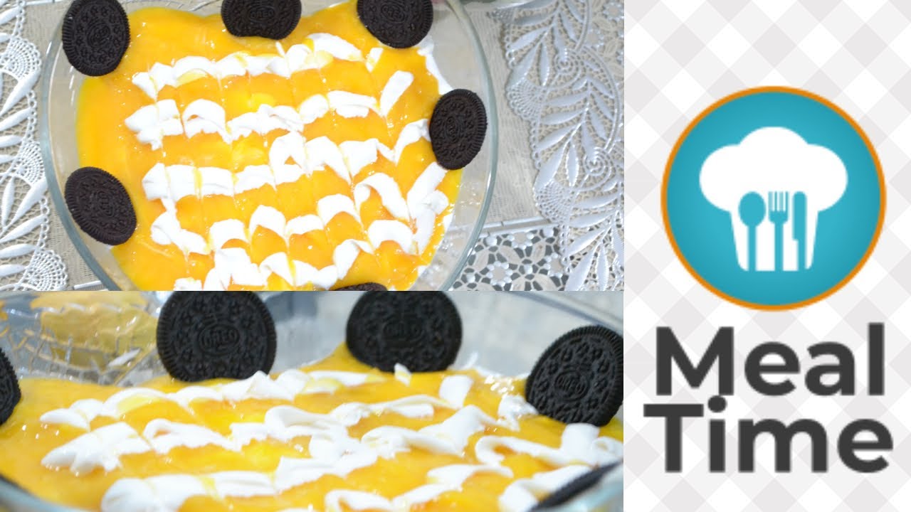 Oreo Mango Delight | Quick Dessert Recipe by Meal Time | Mango Delight ...