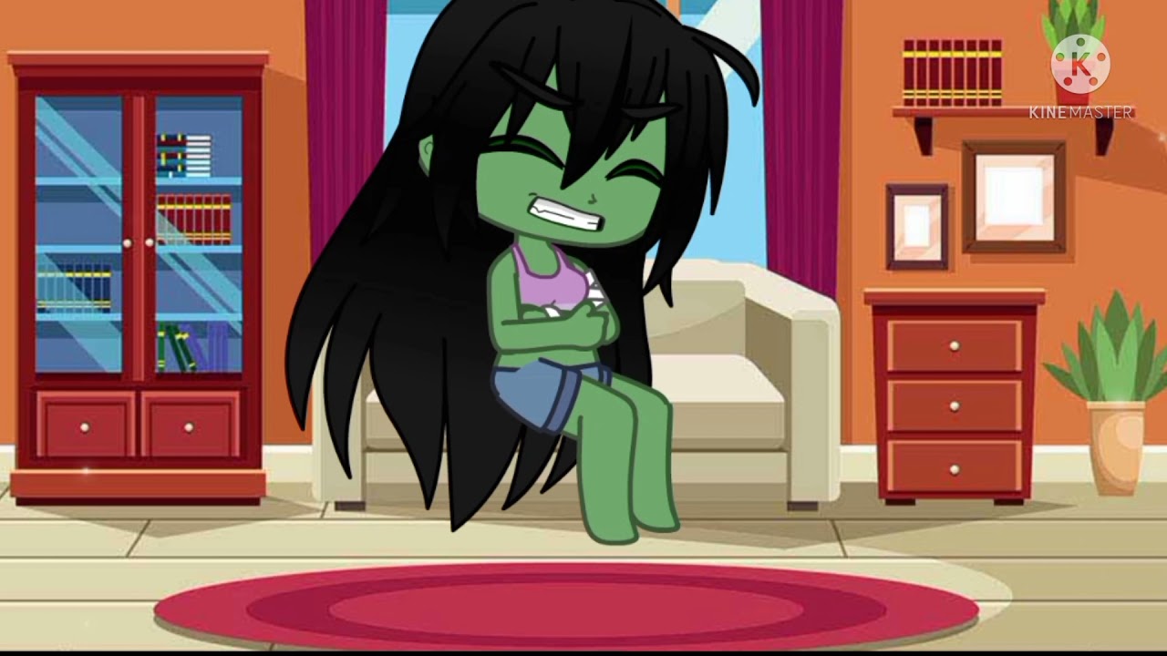 Ava Trasfomation into The She Hulk ll Gacha Club - YouTube