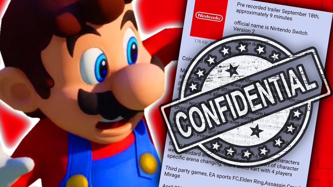 The Most Ridiculous Switch 2 Presentation Leak Just Dropped... - YouTube