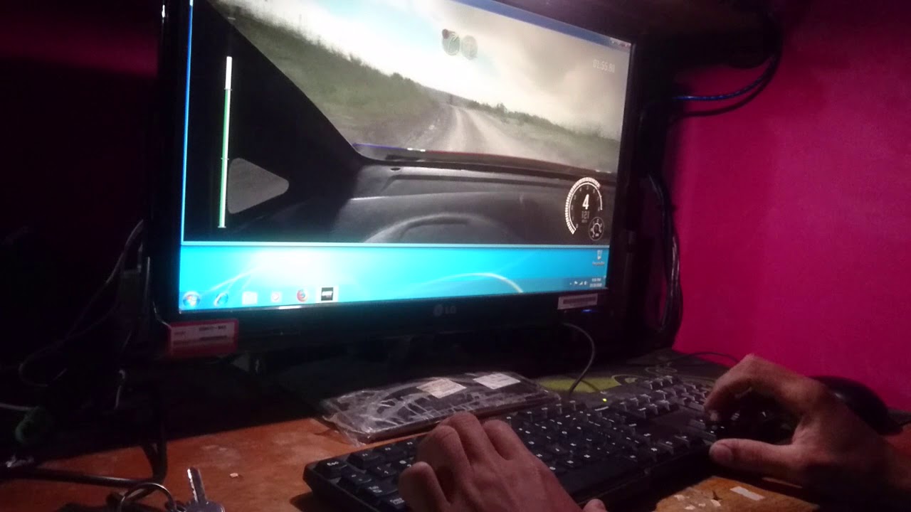 Dirt rally with keyboard manual setting game play || main Dirt Rally ...