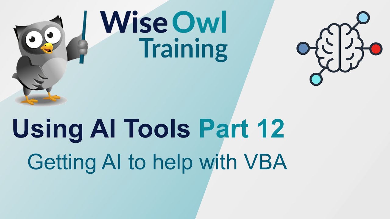 Using AI tools part 12 - VBA programming and AI - YouTube